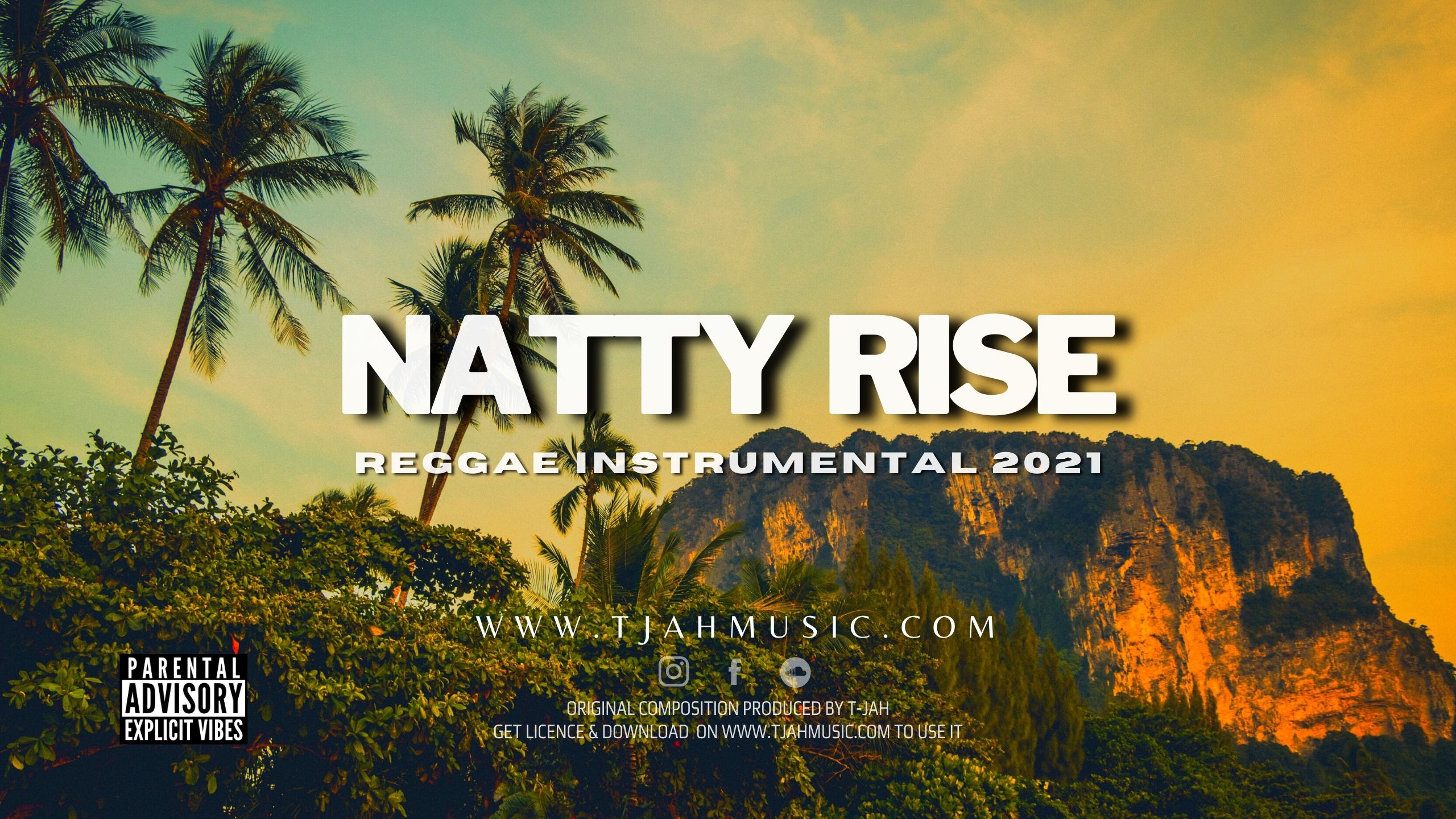 [Download Natty rise instrumental] Reggae Beat 2021 | T-JAH MUSIC