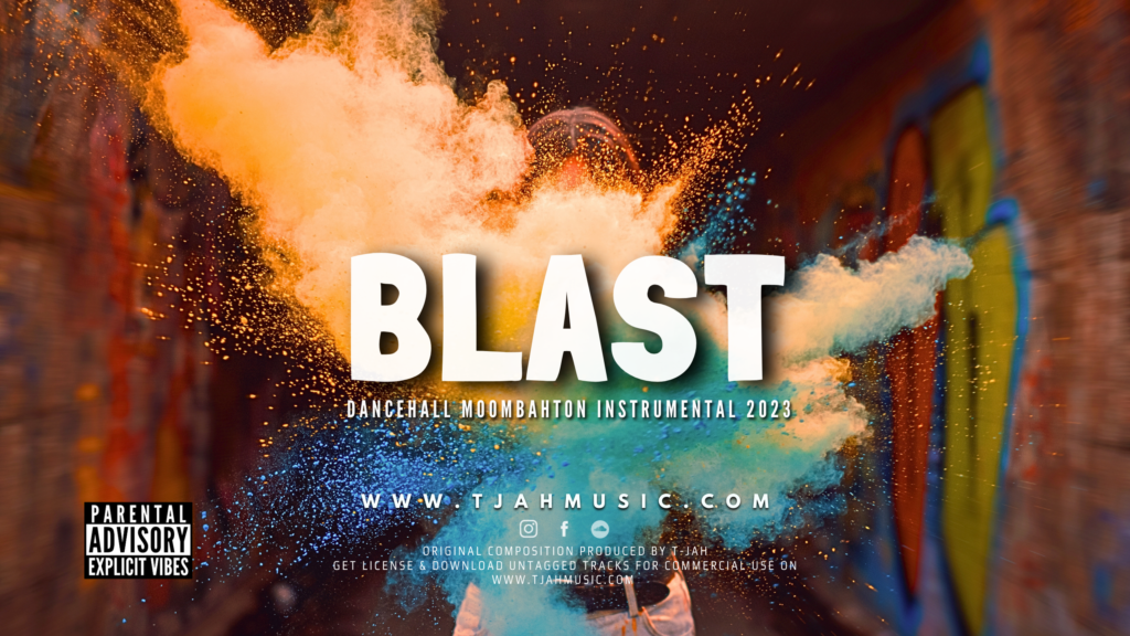 BLAST riddim 2023, instrumental Dancehall Moombahton for sale