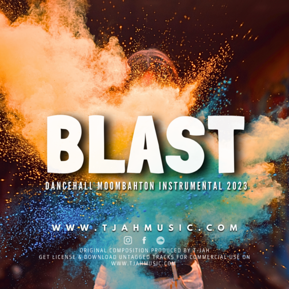BLAST riddim 2023, instrumental Dancehall Moombahton for sale